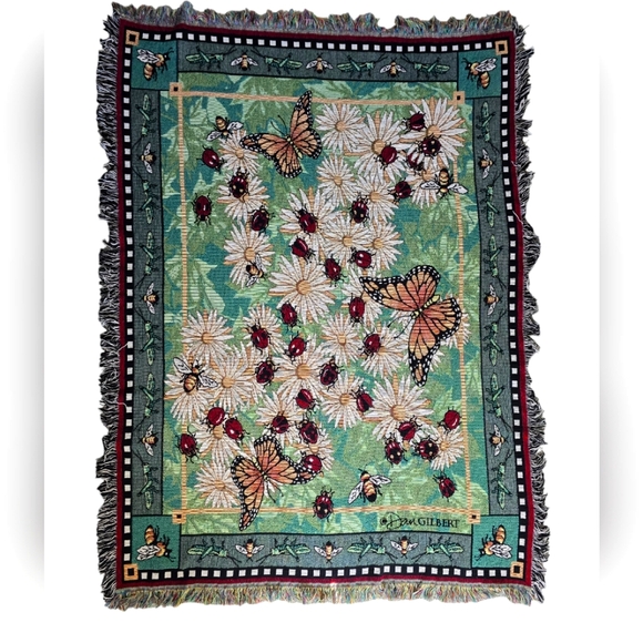 Dan Gilbert | Bedding | Vintage Dan Gilbert The Nature Of Life Insect ...
